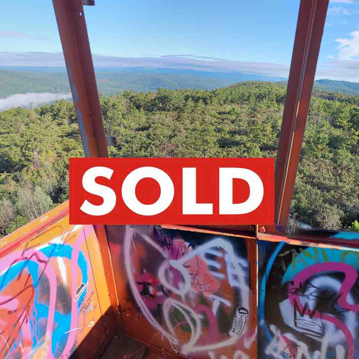 view from fire tower – sold